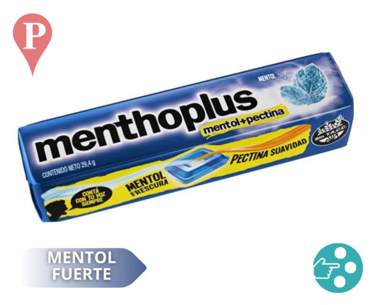 Pastillas Menthoplus – Punto de Venta