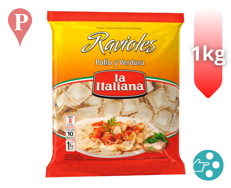 Ravioles La Italiana 1kg – Punto de Venta